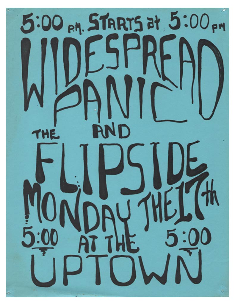 The Uptown Lounge 11/17/1986 - Widespread Panic The Uptown Lounge 11/17/1986 - Widespread Panic