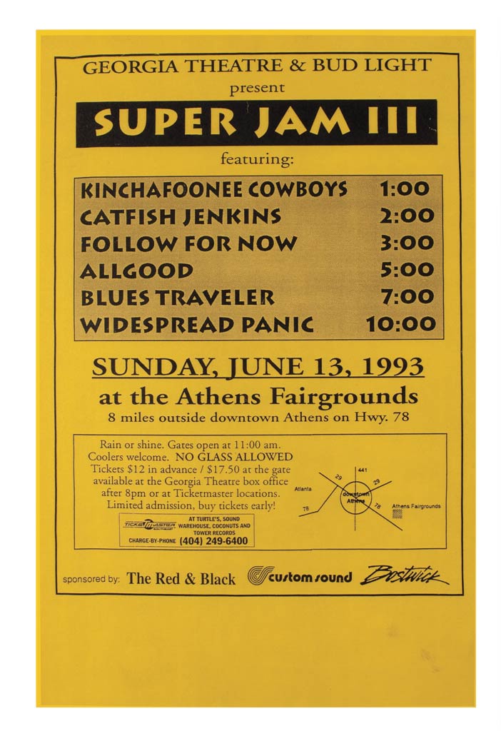 Super Jam III, Fairgrounds 1993 - Widespread Panic